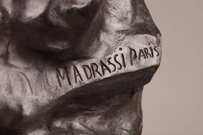Le Crepuscule 'Twilight' by Luca Madrassi, Bronze Sculpture, Late 19th ...