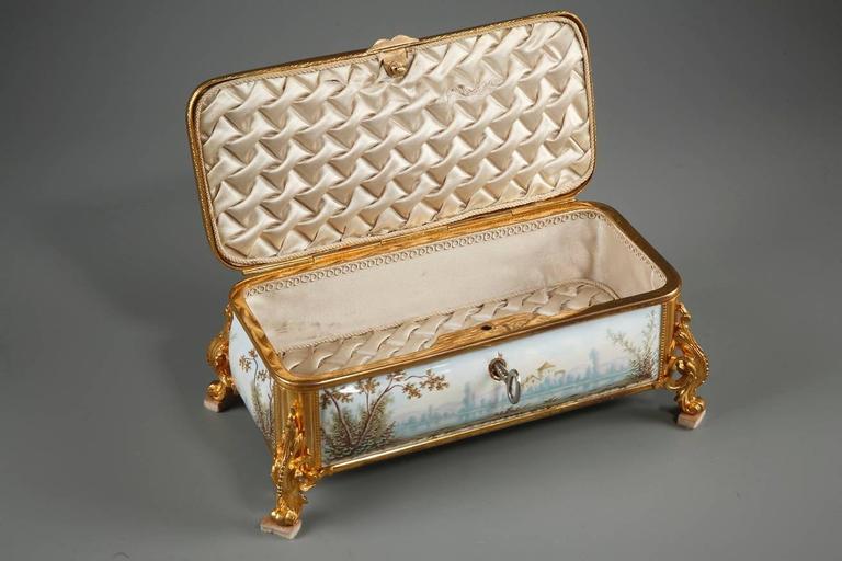 19th Century French Limoges Enamel Box at 1stDibs