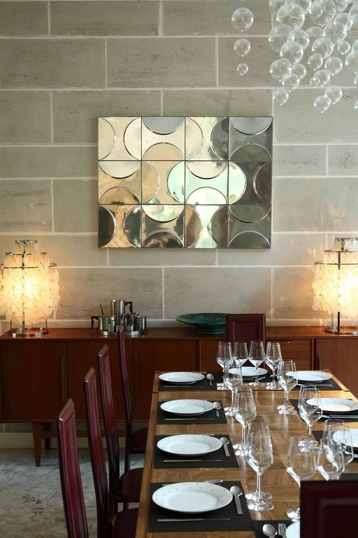 1970s Wall Panel with Kinetic Decoration at 1stDibs