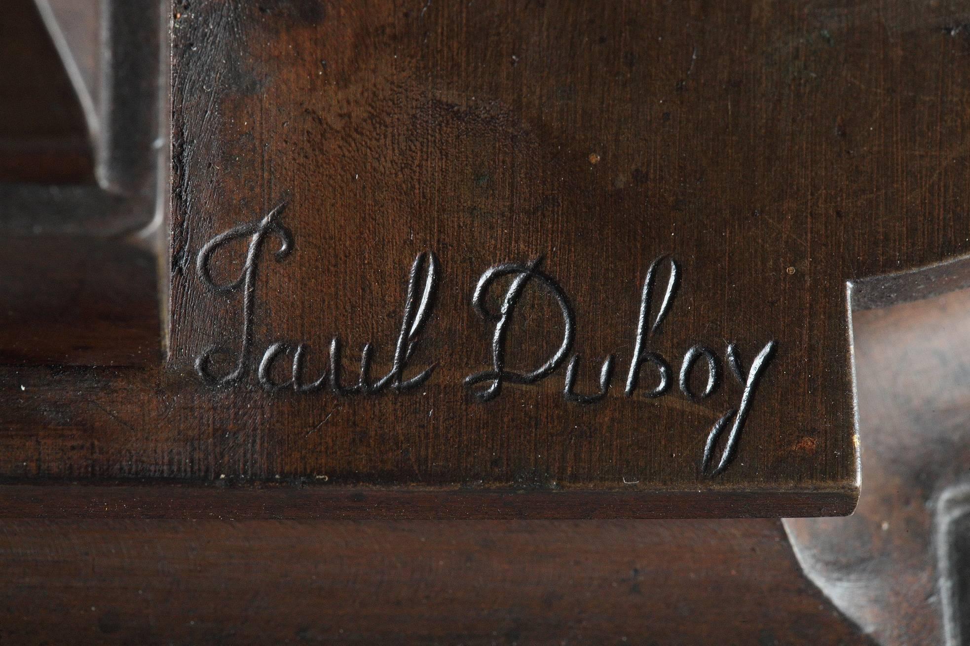 19th Century Patinated Bronze Figure: Muse by Paul Duboy at 1stDibs ...