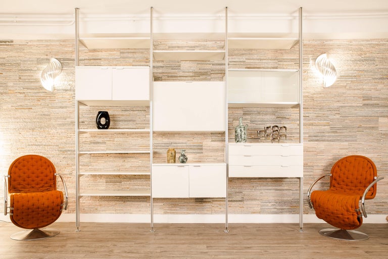 1970s CSS Modular Wall Unit by George Nelson for Herman Miller at 1stDibs