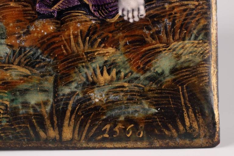 Four Samson Enamel Plates with Mythological Scenes in Renaissance Taste ...