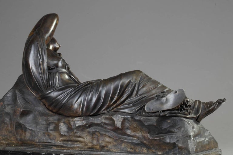 Bronze "The Sleeping Ariadne" Also Called "Cleopatra" after the Antique ...