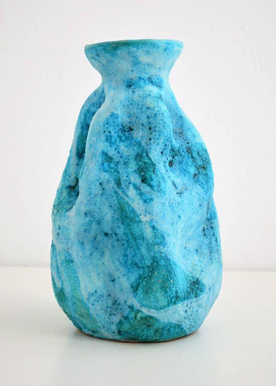 Beautiful Ceramic Vase by C.A.S. Vietri, Italy, 1950s at 1stDibs