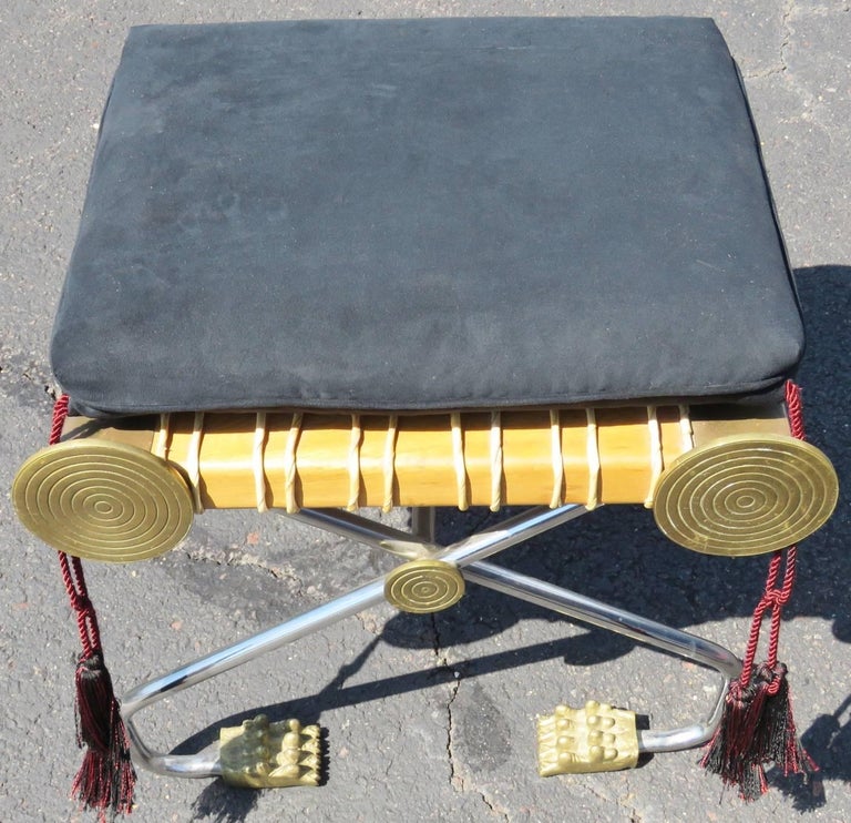 Enrique Garcel Diphros Okladius Stool For Sale at 1stDibs