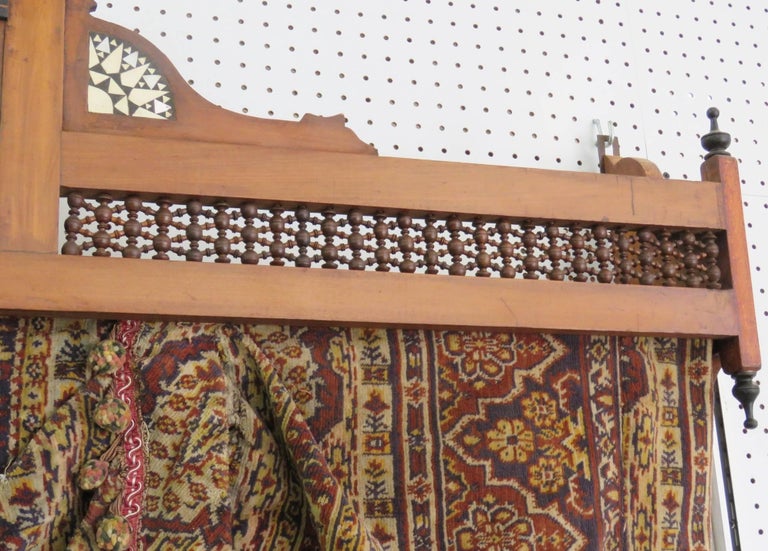 Companion Pair of Moroccan Inlaid Valances For Sale at 1stDibs