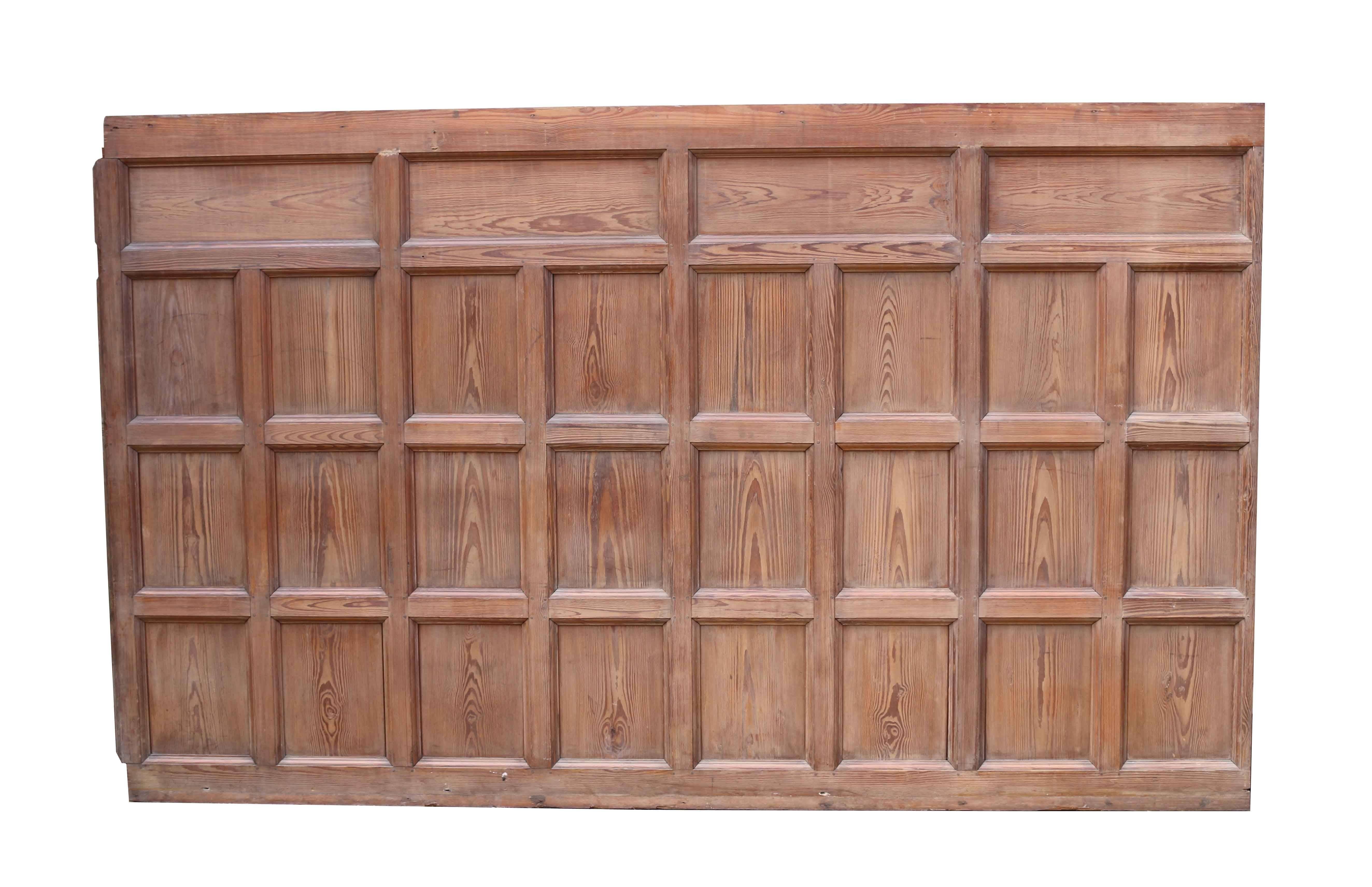 Antique Pine Room Panelling at 1stDibs