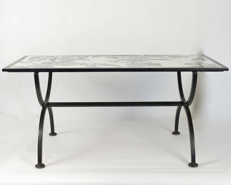 Rare Jean Lurcat Ceramic Low Table, 1950s For Sale at 1stDibs