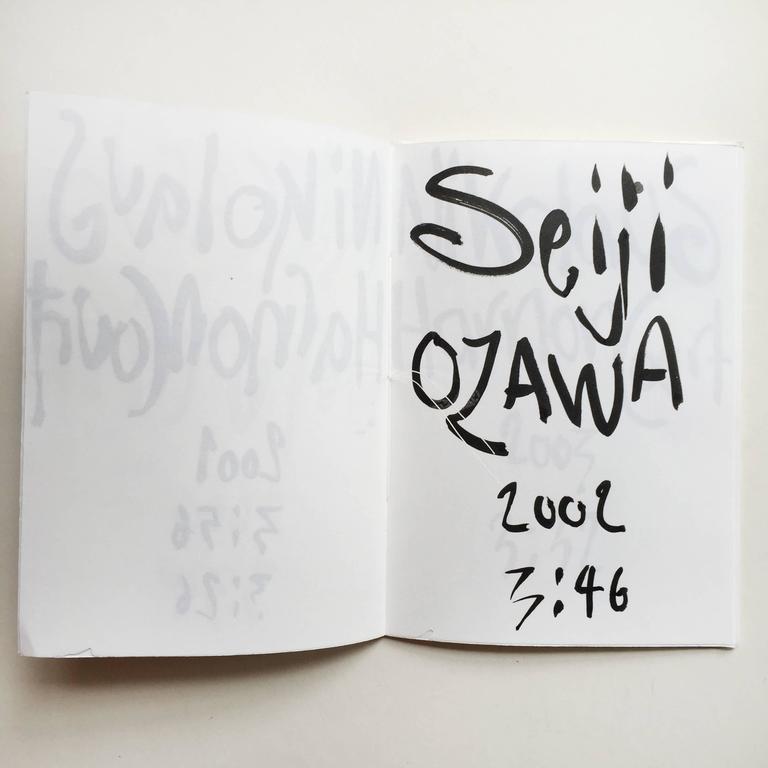 Simon Popper, "Experience Is a Form of Paralysis" Book, 2012 For Sale ...