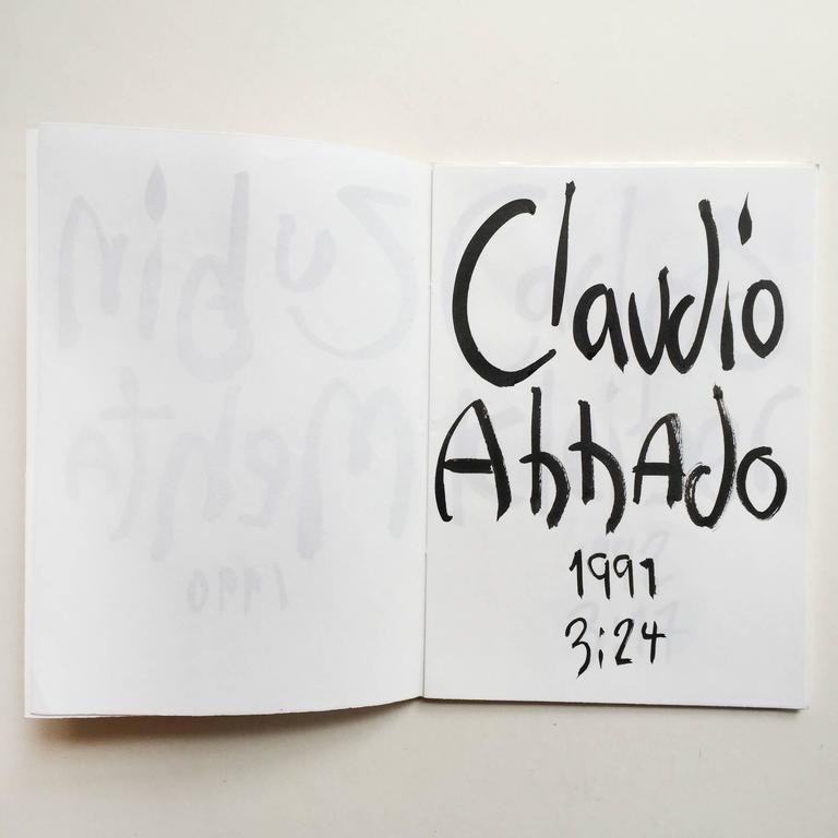 Simon Popper, "Experience Is a Form of Paralysis" Book, 2012 For Sale ...