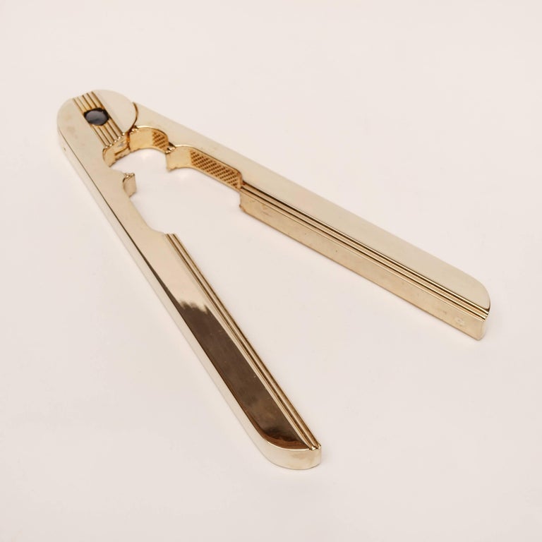 Sleek early 1980s Italian Gold Bar Set at 1stDibs