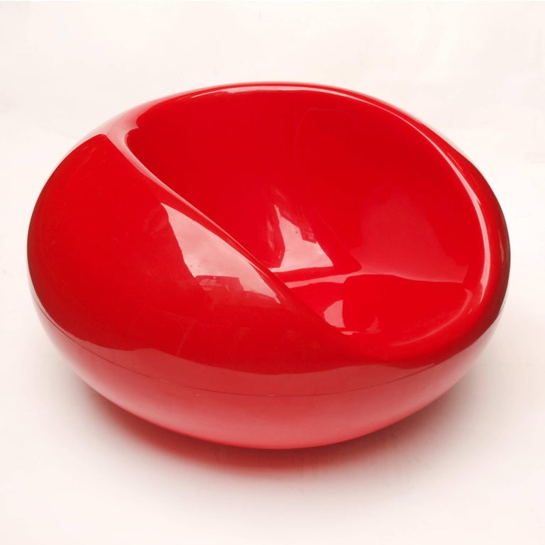 Eero Aarnio Red Pastil Chair, 1967 For Sale at 1stDibs