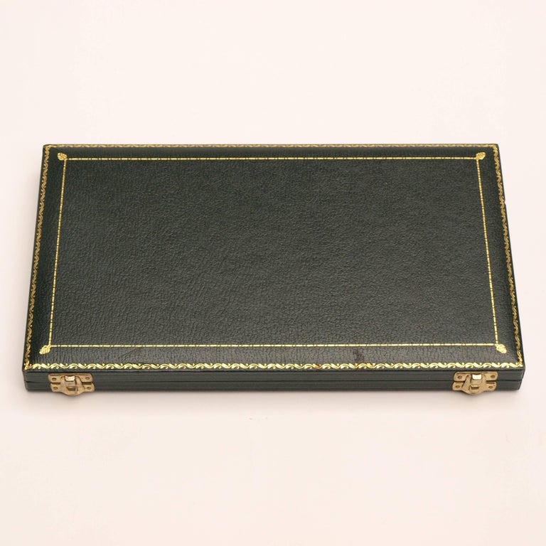 Asprey and Co. 1970s Gold Desk Set at 1stDibs