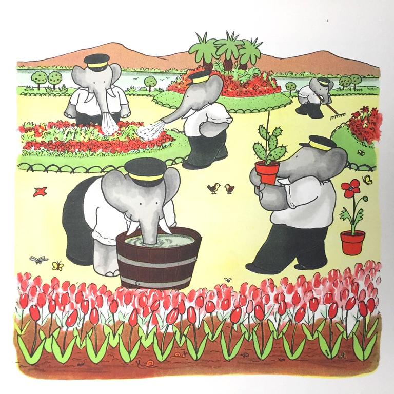 "Le Roi Babar - Jean de Brunhoff" Book - 1939 at 1stdibs