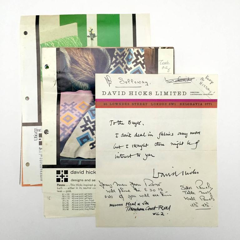 Complete Set of Five David Hicks Books 'First Edition' 1966 - 1972 at ...