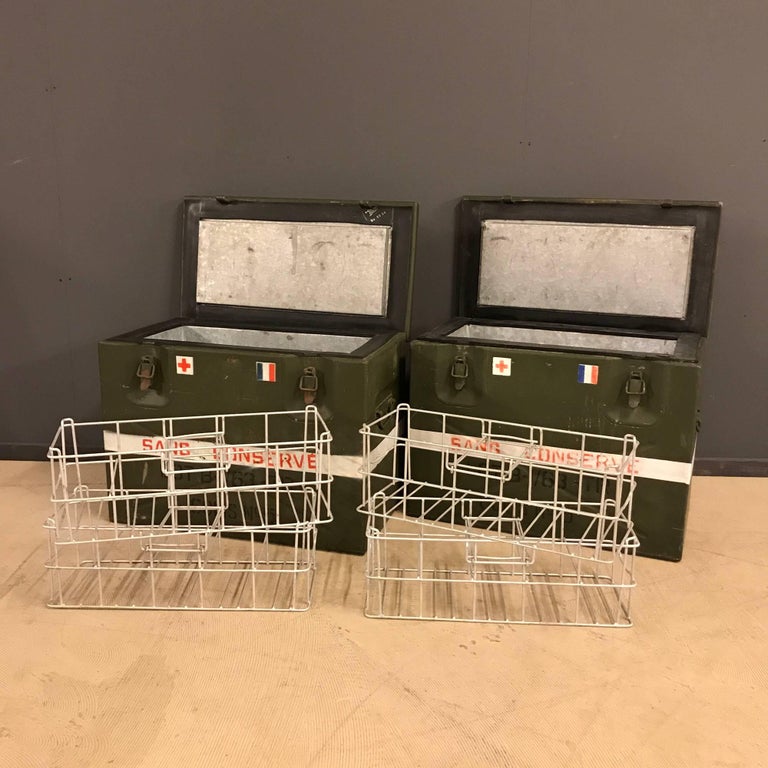 French Army Medic Cool Box at 1stDibs