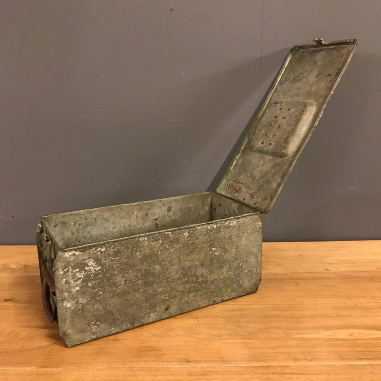 WW1 Ammo Box German 08 Machine Gun For Sale at 1stDibs