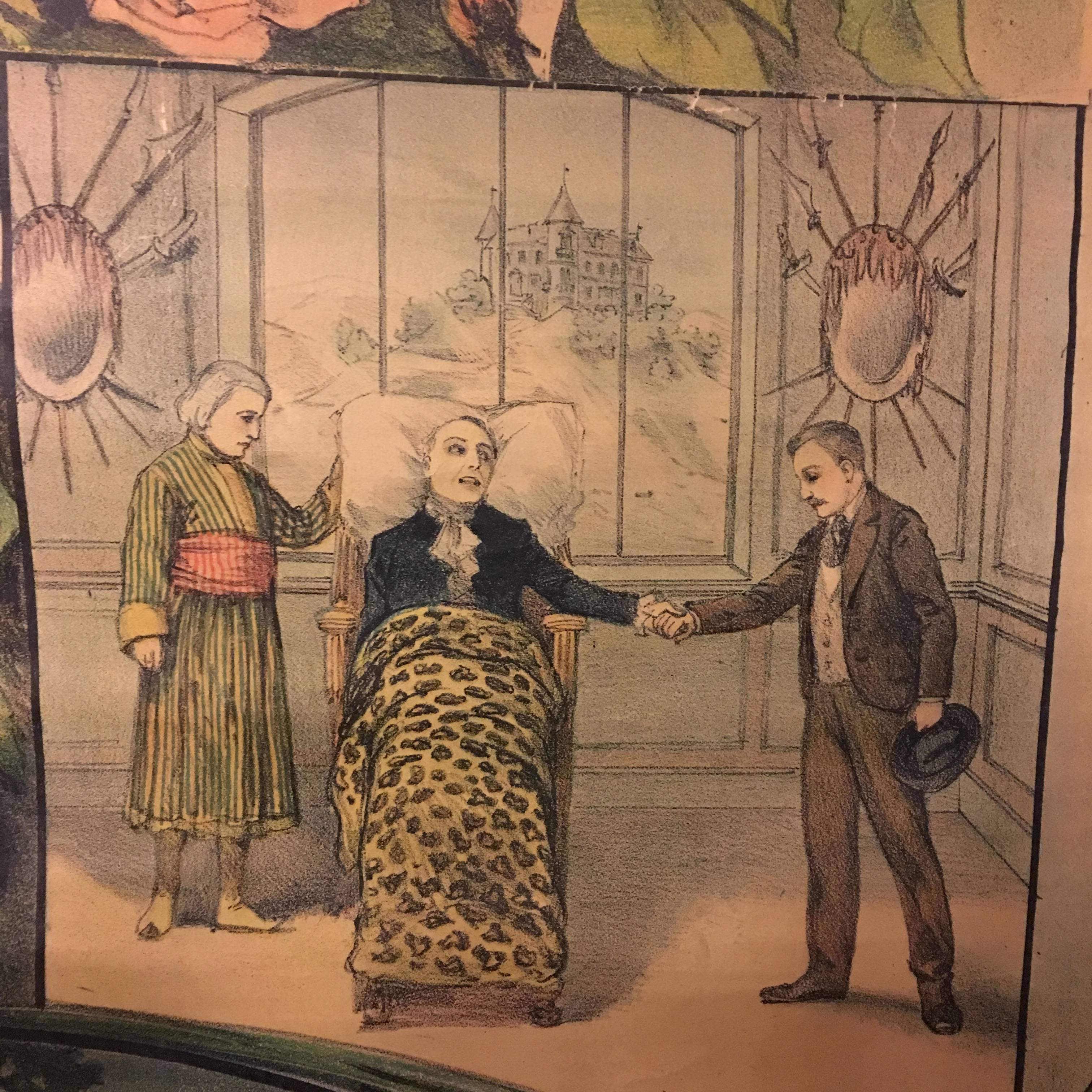 Antique Theater Poster, Paris, France, 1902 at 1stDibs