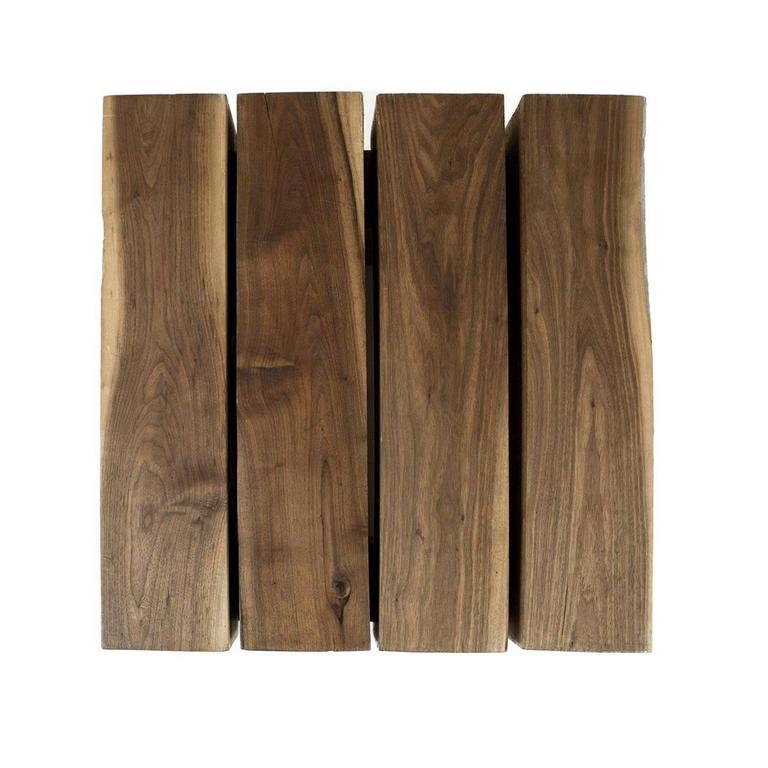 SHIMNA Beam Coffee Table in Walnut - Oversized Jenga Style at 1stDibs