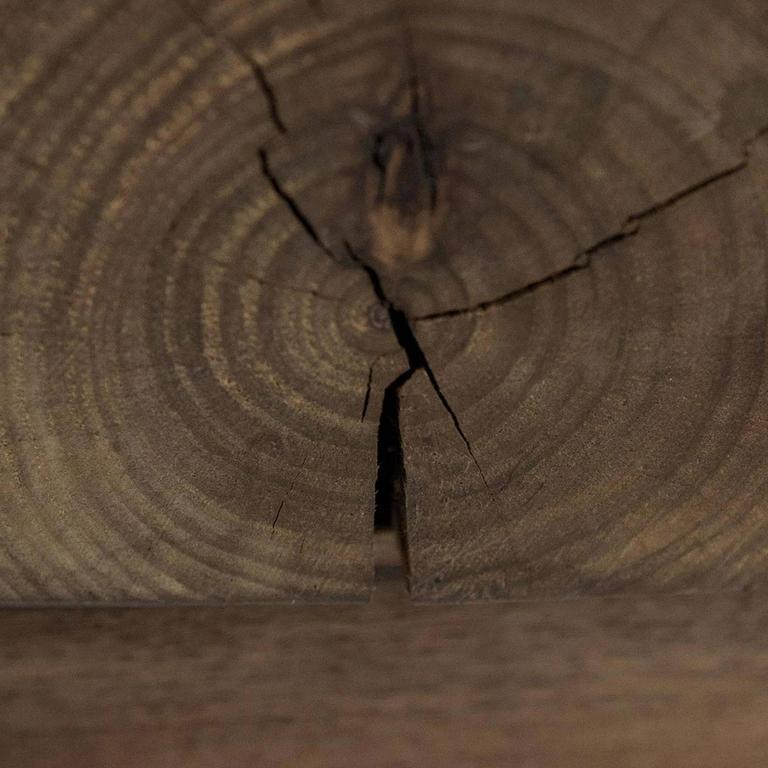 SHIMNA Beam Coffee Table in Walnut - Oversized Jenga Style at 1stDibs