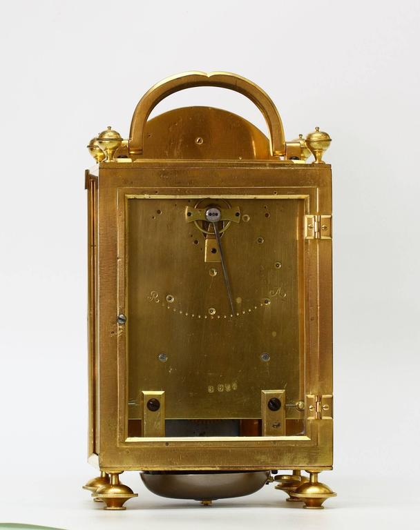 Small 18th Century French Portable Clock with Calendar at 1stDibs