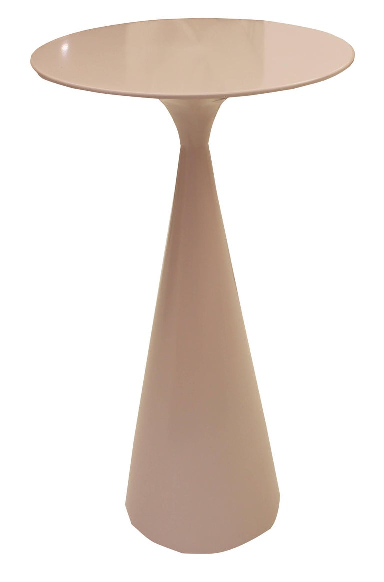 Modern Conical Cocktail Tables, Pair For Sale at 1stDibs