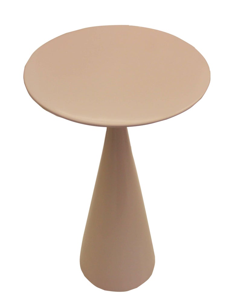 Modern Conical Cocktail Tables, Pair For Sale at 1stDibs