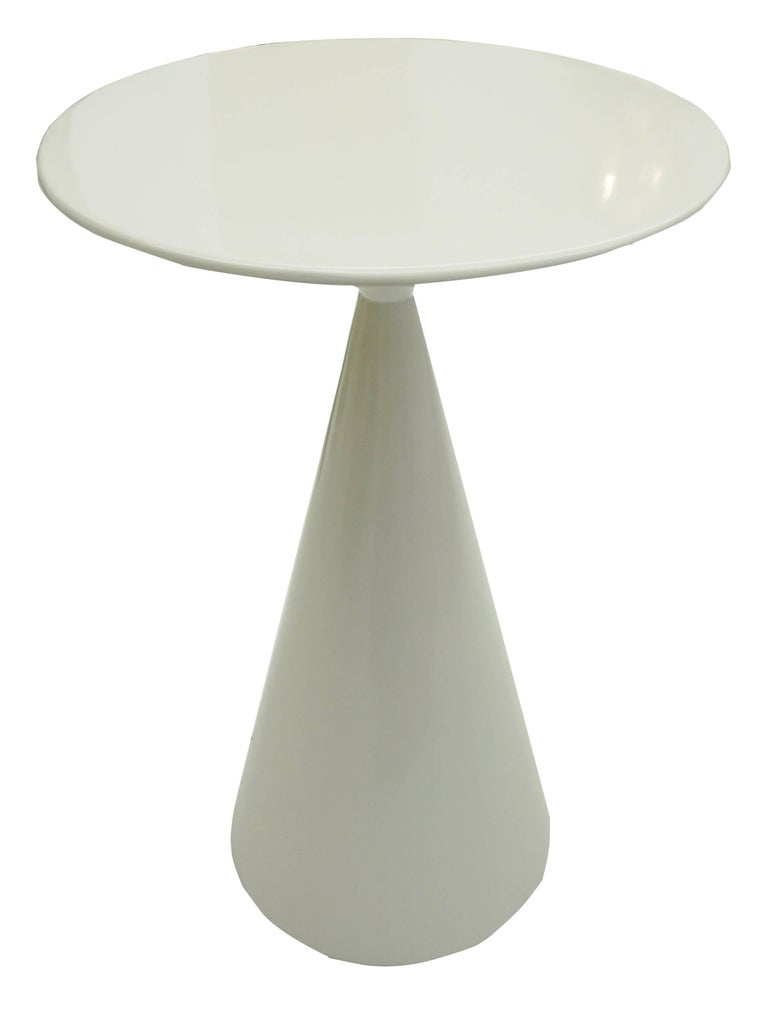 Modern Conical Cocktail Tables, Pair For Sale at 1stDibs