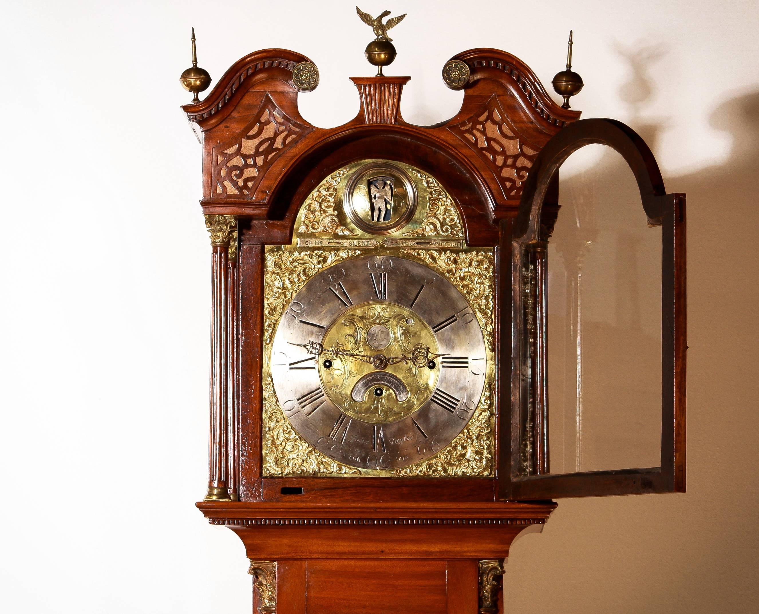 18th Century, John Taylor, London Shimming, Musical Longcase Clock in ...