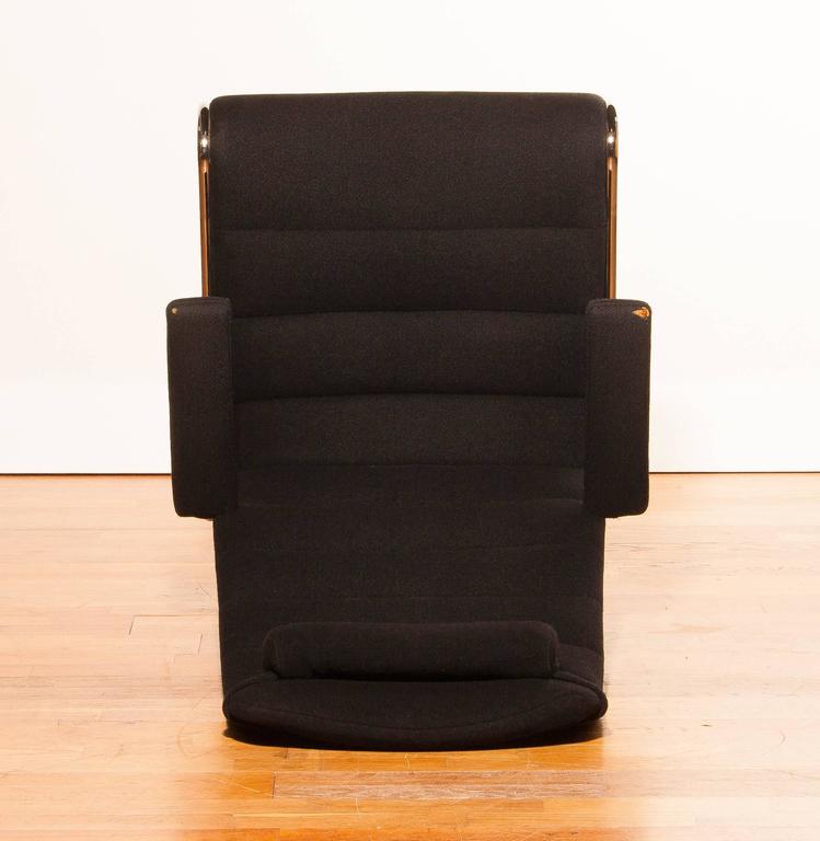 1980s, Black 'Minister' Chair by Bruno Mathsson at 1stdibs