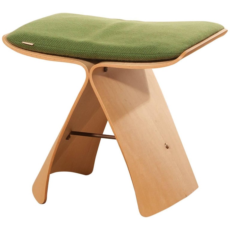 1950s, Marple Butterfly Stool by Sori Yanagi for Tendo Mokko For Sale ...