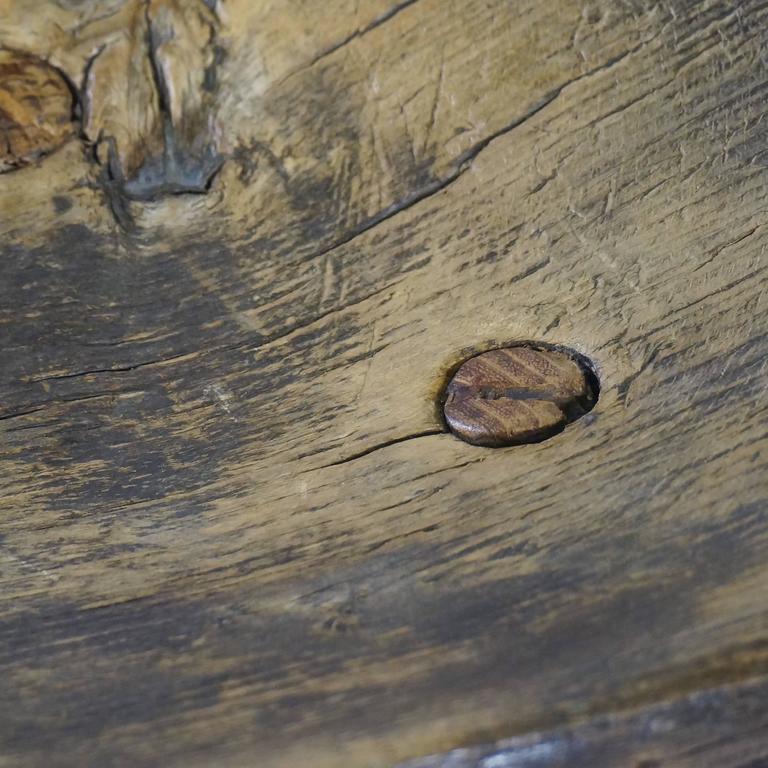 A Rustic Elmwood Milking Stool at 1stDibs