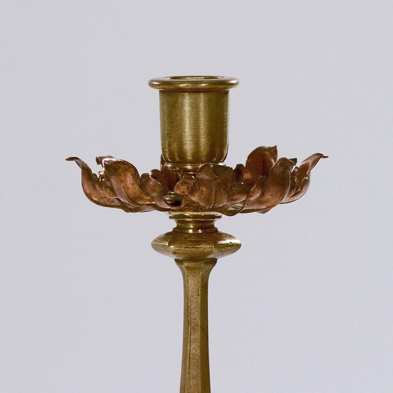 Pair of Arts and Crafts Candlesticks by W.A.S Benson at 1stdibs