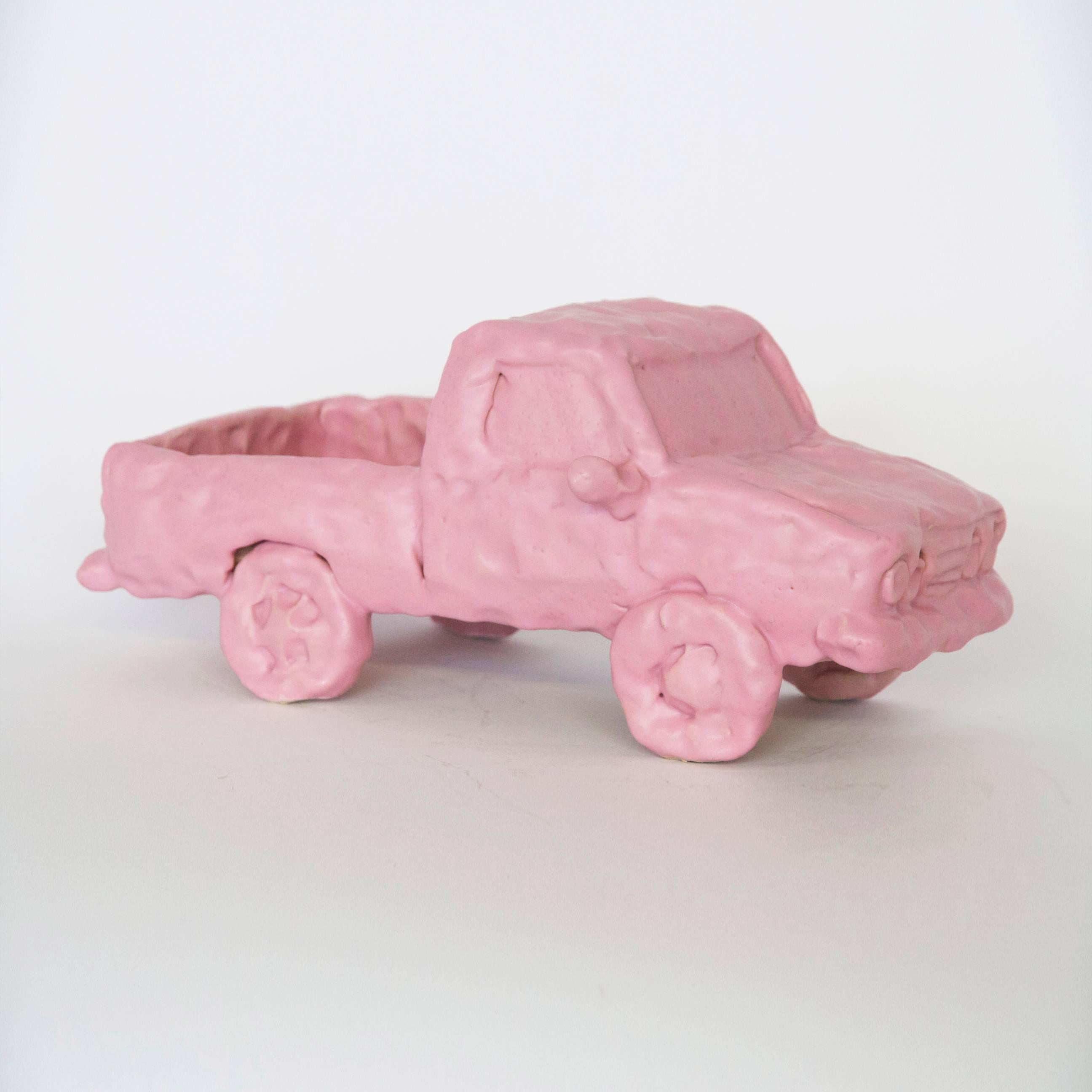 "Shortcake Samurai" Glazed Ceramic Car Sculpture at 1stDibs