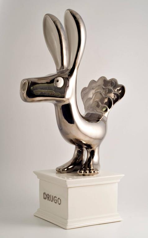 Drugo Ceramic Sculpture by Matteo Cibic for Superego Editions, Italy ...