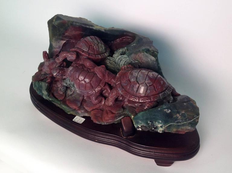 Beautiful Indian Jasper Sculpture For Sale at 1stDibs