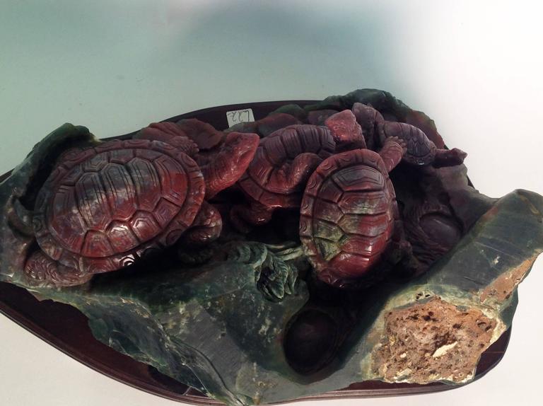 Beautiful Indian Jasper Sculpture For Sale at 1stDibs