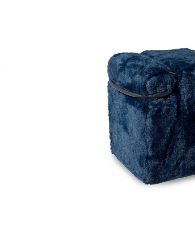 Pouf Blocco Model by Nanda Vigo for Driade, Italy For Sale at 1stDibs