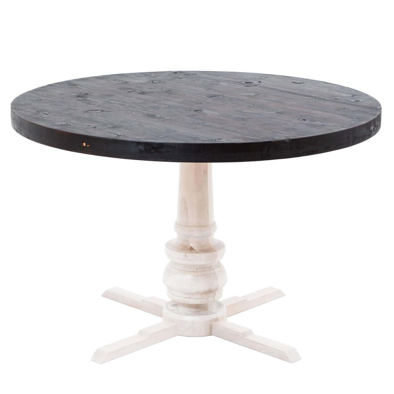 "Saloon Table" with Reclaimed Cedar from NYC Water Tower and Maple For ...