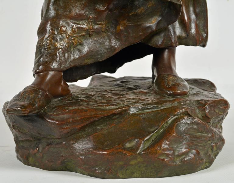 Young Arab with His Sword, Bronze Statue by Clement L. Steiner at ...