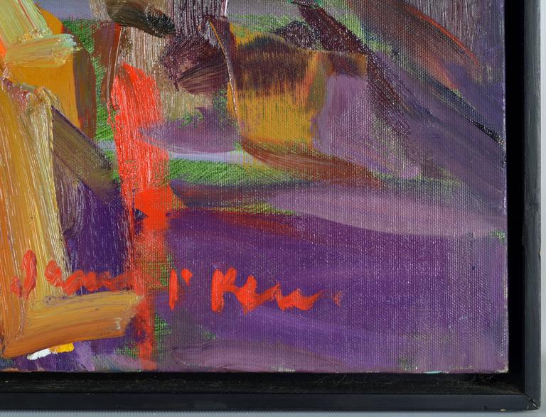 'Opening Night' Broadway NY, Modern Impressionist Oil by James P. Kerr ...