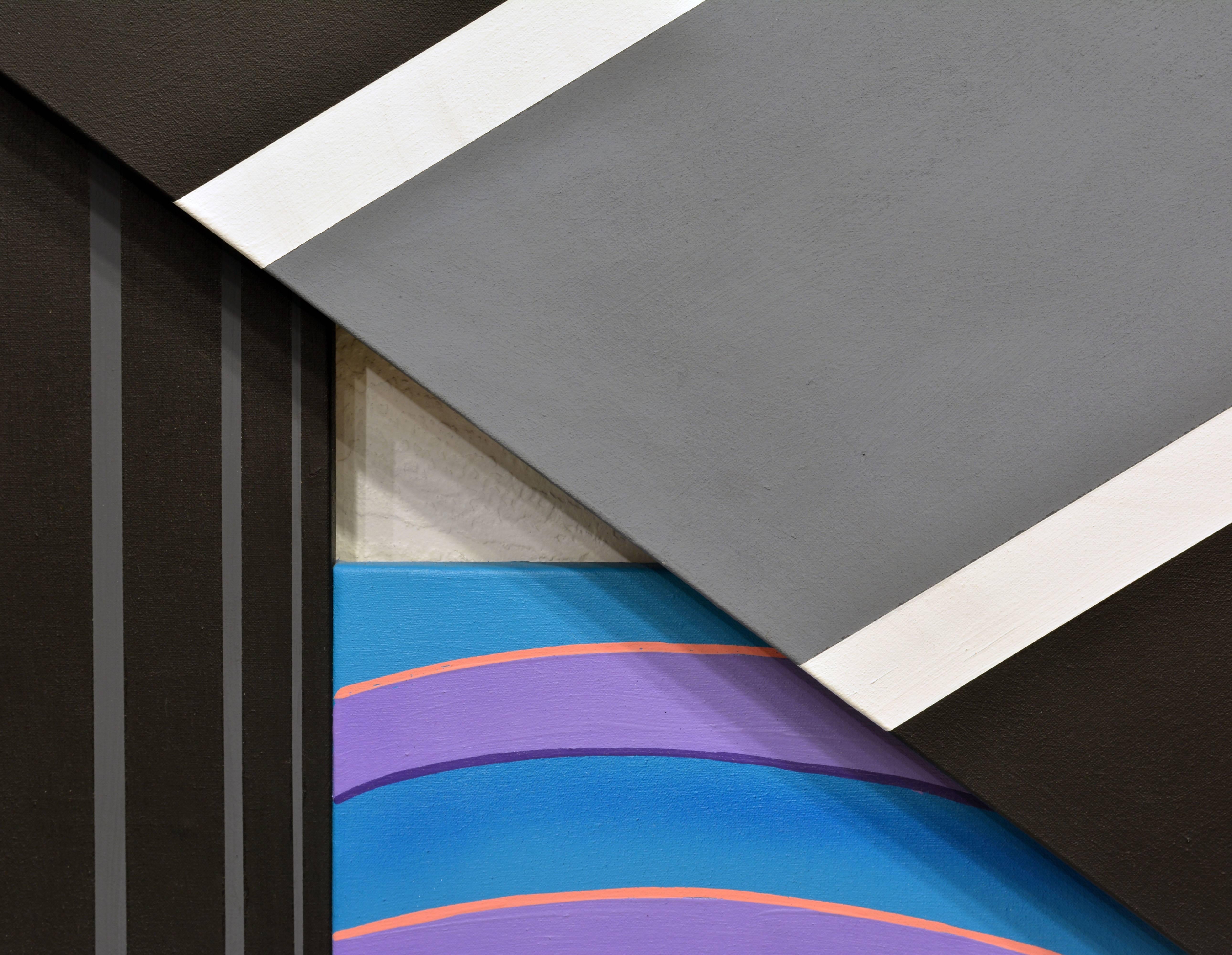 Huge Three Dimensional Abstract Composition by Neil Loeb, American at ...