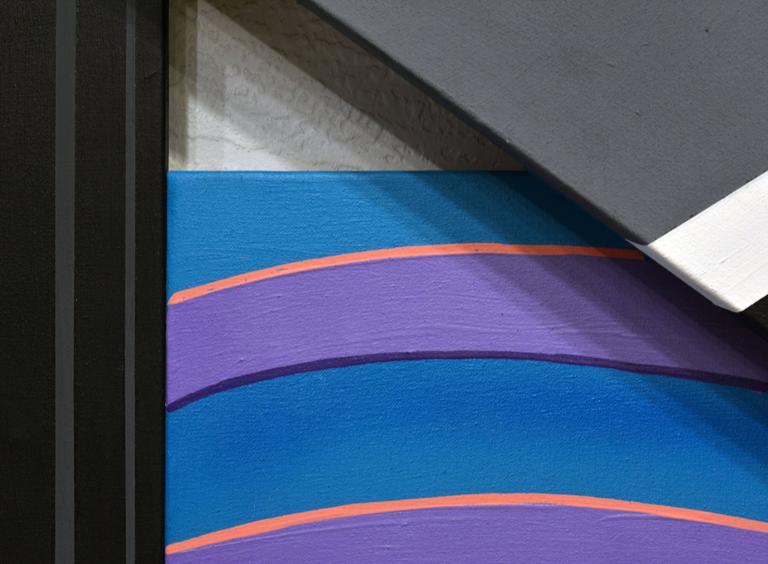 Huge Three Dimensional Abstract Composition by Neil Loeb, American at ...