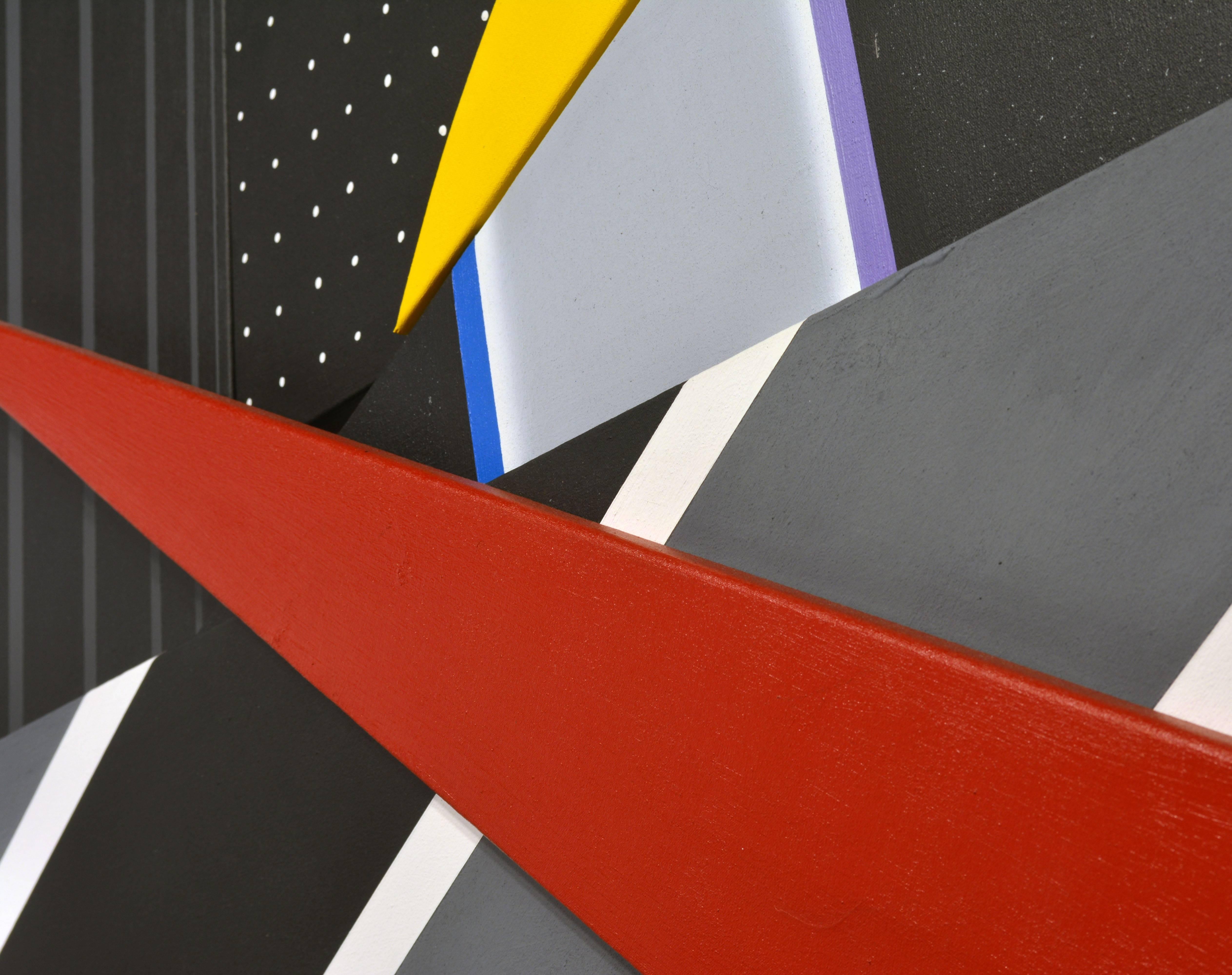 Huge Three Dimensional Abstract Composition by Neil Loeb, American at ...