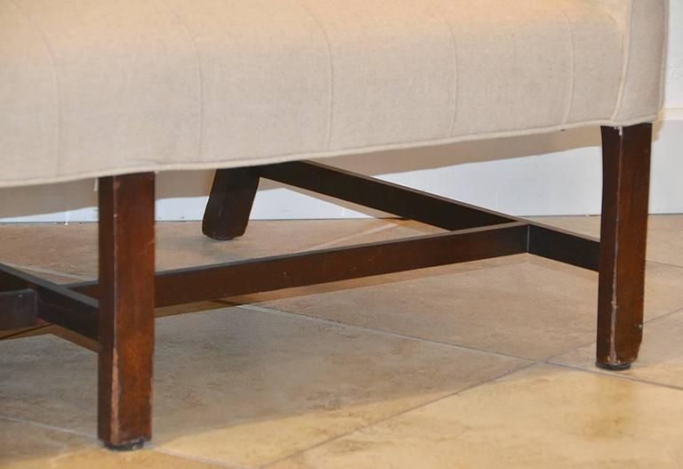 18th Century English Chippendale Mahogany Camel Back Sofa with Rolled ...