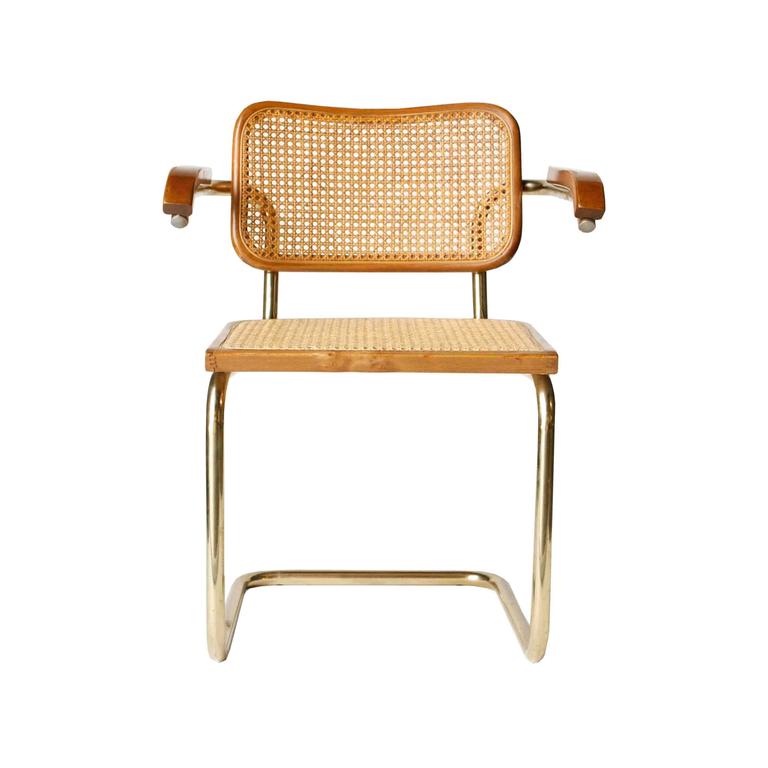 Set of Two Chairs Model B64 and Four Chairs Model B62 Edited by Cidue ...
