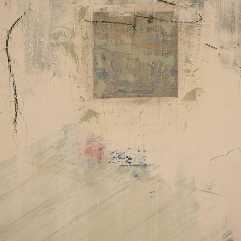 Contemporary Modern Abstract Acrylic Painting on Canvas at 1stDibs