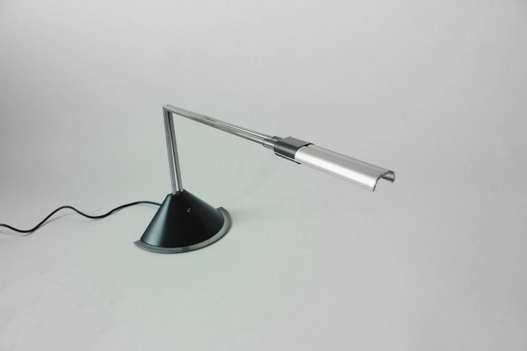 F.A.Porsche Table Lamp, Fluorescent Sintetho Tavolo for Luci Italia ...