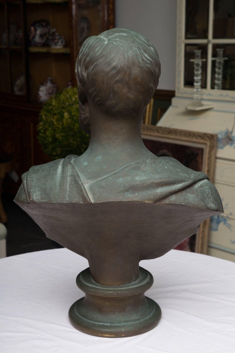 Bronze Bust of a Gentleman For Sale at 1stDibs