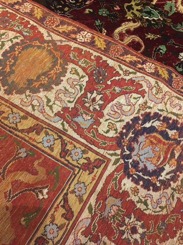 20th Century Turkish Istanbul Kumkapi Rug by Toussounian at 1stDibs